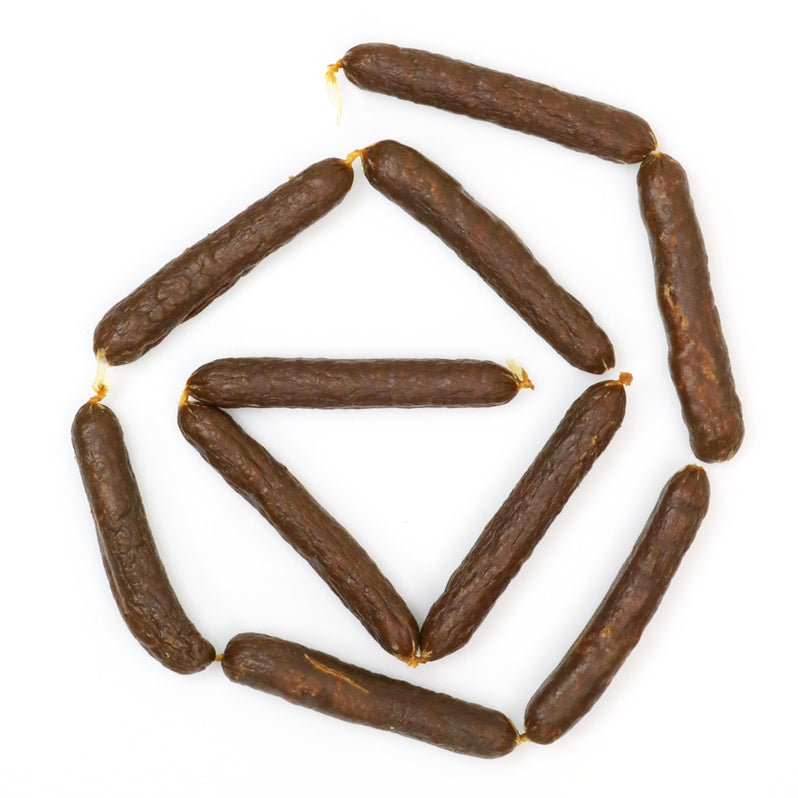 British Beef Sausages (on a string) — JR Pet Products