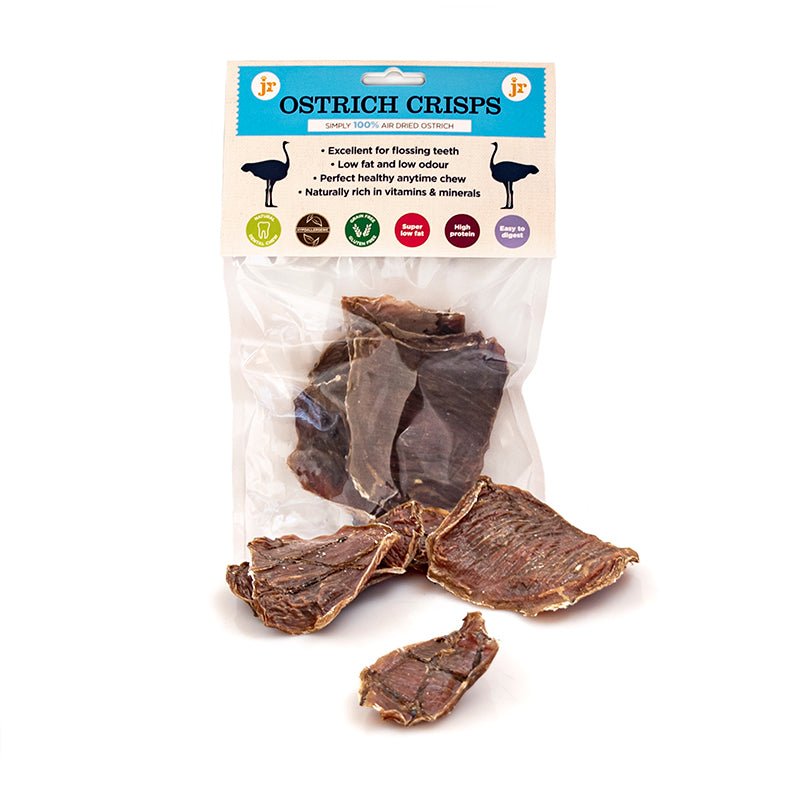 Ostrich Crisps — JR Pet Products