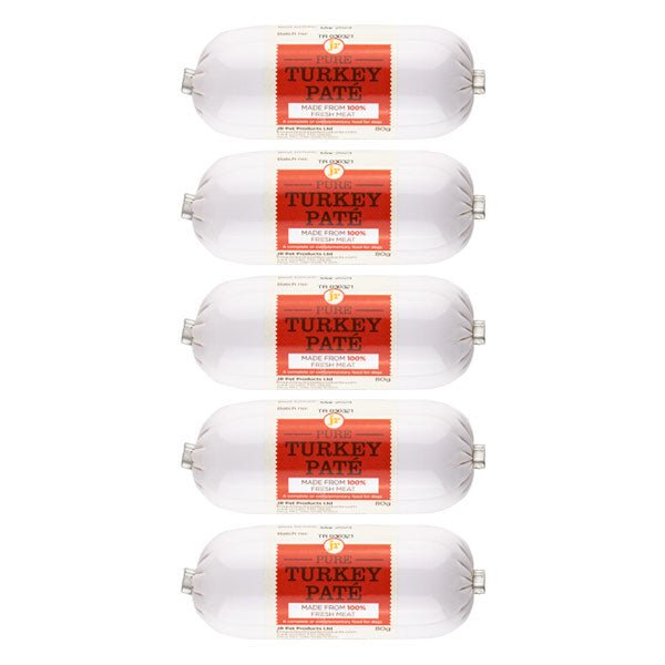 Pure Turkey Paté 5 x 80g — JR Pet Products