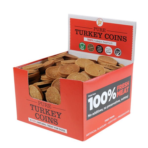 Pure Turkey Coins — JR Pet Products